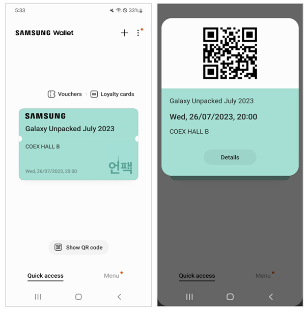 Use "Add to Samsung Wallet" for Event Tickets | Samsung Developer